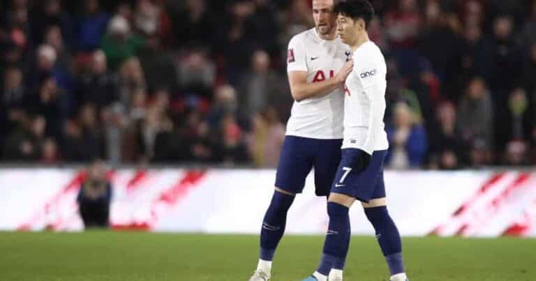 Harry Kane jokes about his relationship with Tottenham’s Heung-min Son