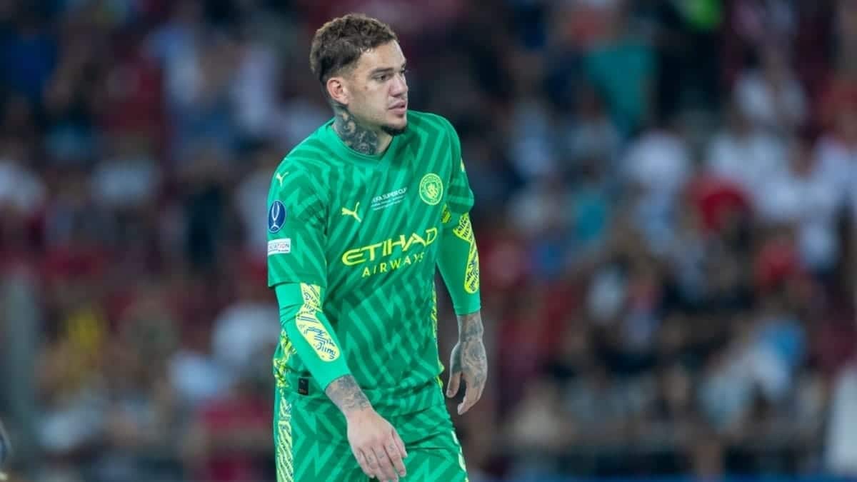 Manchester City: Ederson to miss title decider and FA Cup final with ...