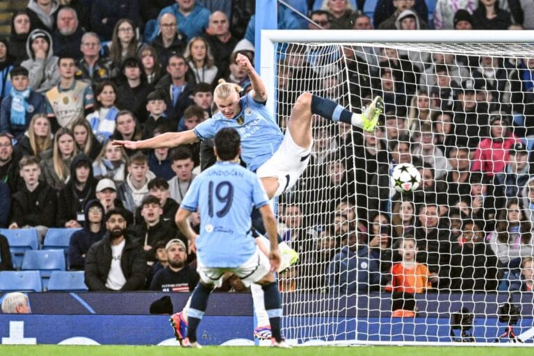 Guardiola hails “incredible” Haaland as Manchester City set Champions League record