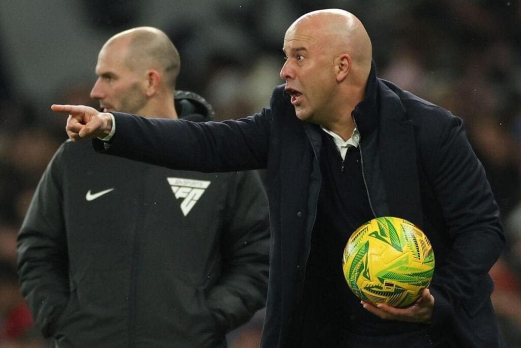 Liverpool boss Arne Slot handed two-match touchline ban for clash with ...