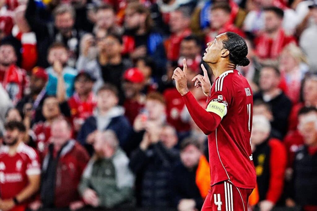 Liverpool 3-2 Atletico Madrid: Van Dijk heads late winner