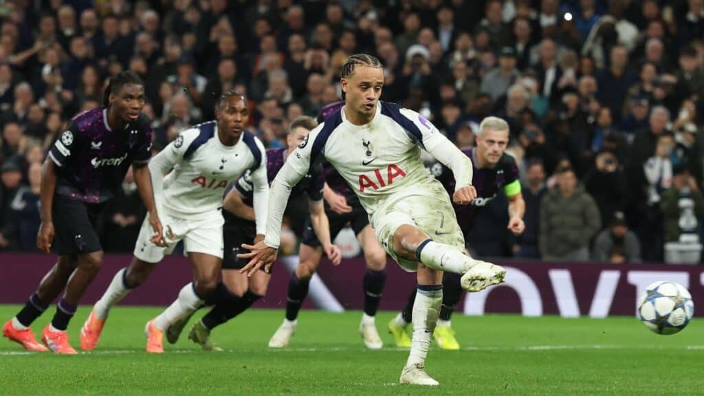 Tottenham 3-0 Slavia Prague: Own goal and two penalties hand Spurs ...
