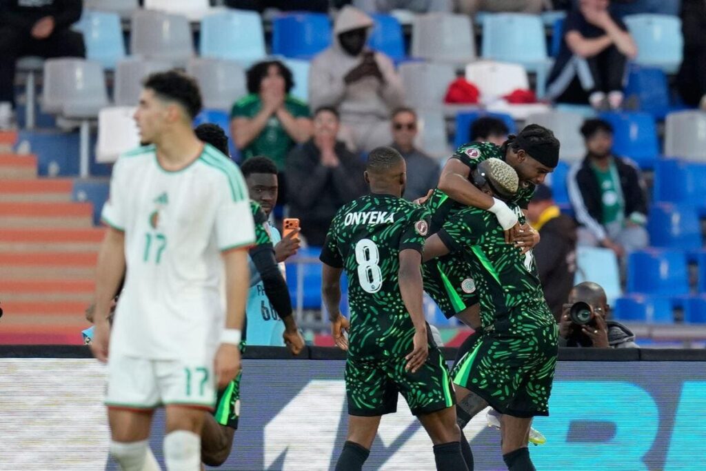 Algeria 0-2 Nigeria: Super Eagles soar into AFCON semi-final after comfortable win