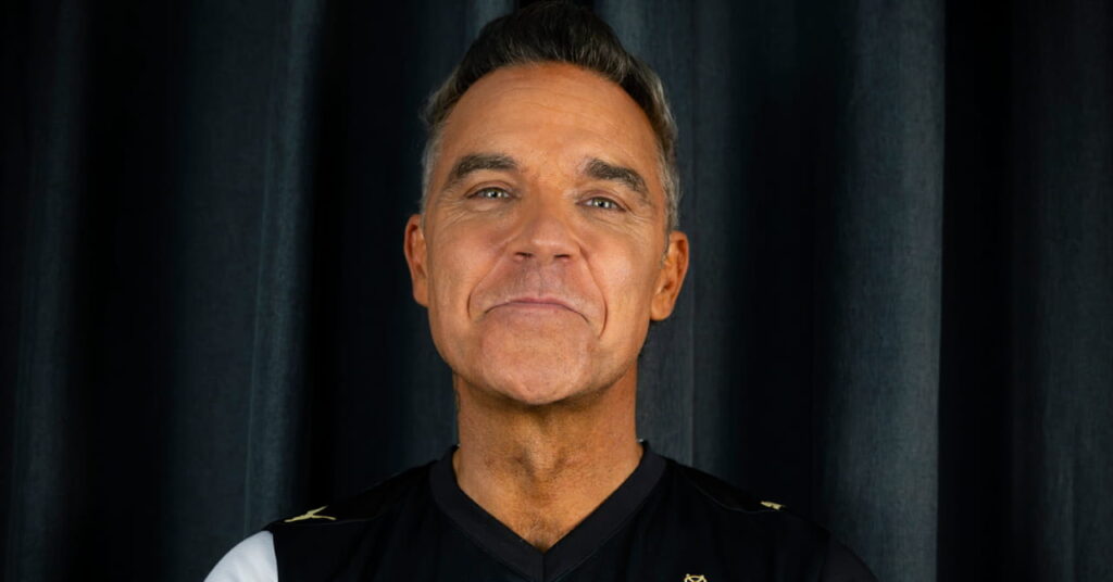 Robbie Williams explains Port Vale shirt deal: 'It feels pretty incredible'
